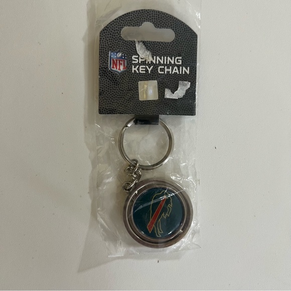 Aminco | Accessories | Buffalo Bills Nfl Spinning Key Chain | Poshmark